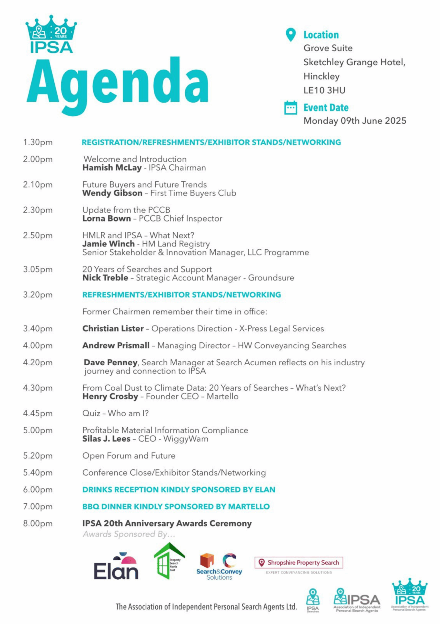 IPSA 20th Anniversary – IPSA